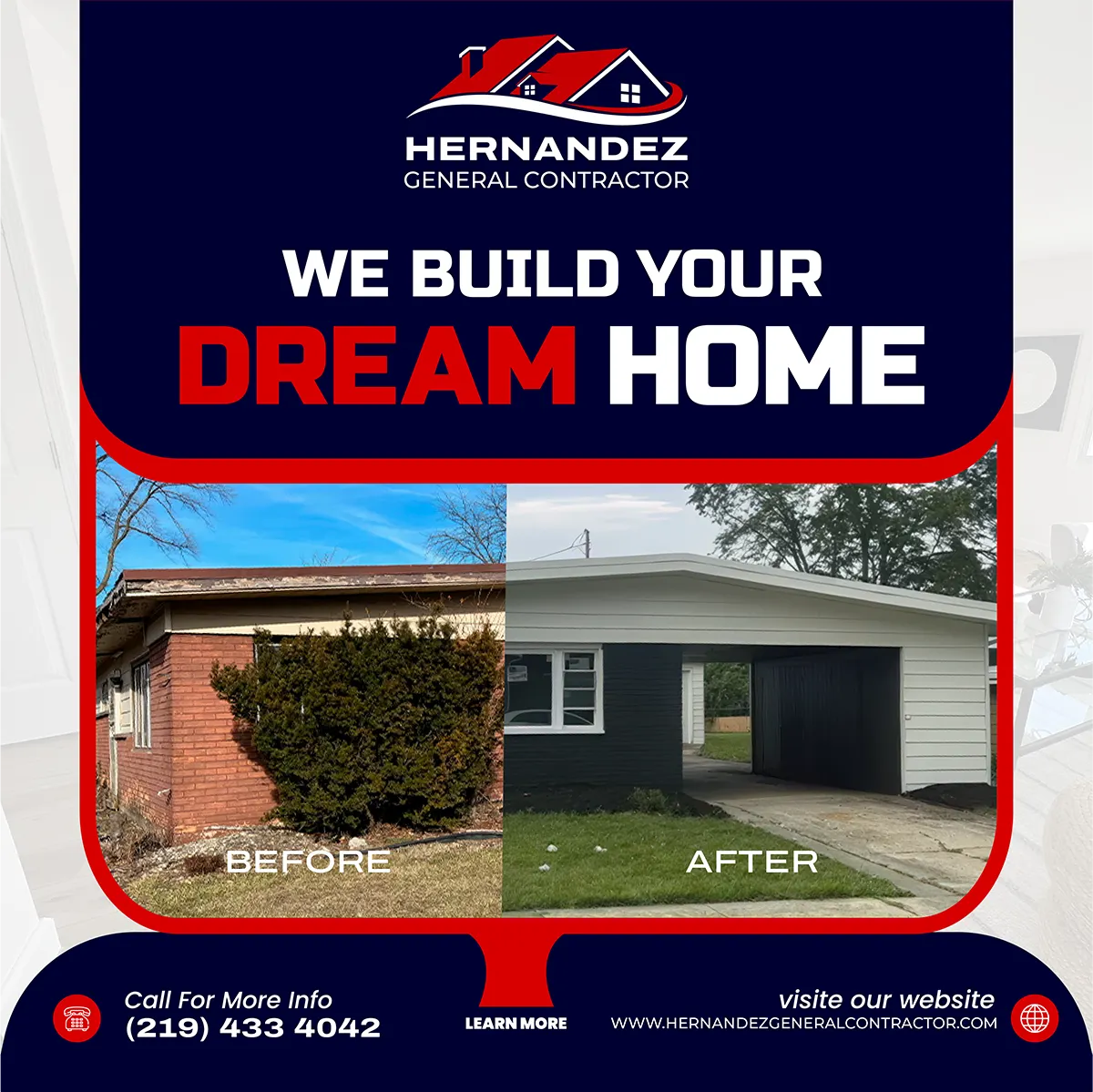 Best Indiana General Contractor Hernandez General Contractor